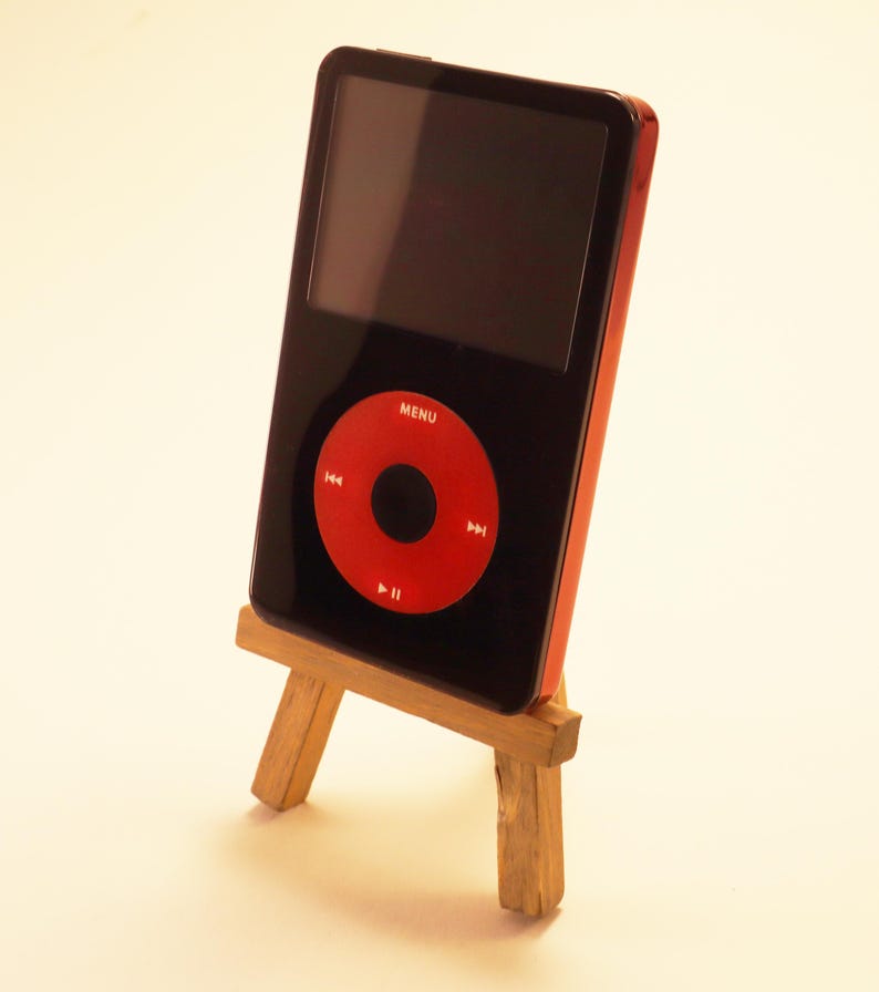 MODDED Ipod Classic 5th Generation (flash Storage, Taptic Vibration ...