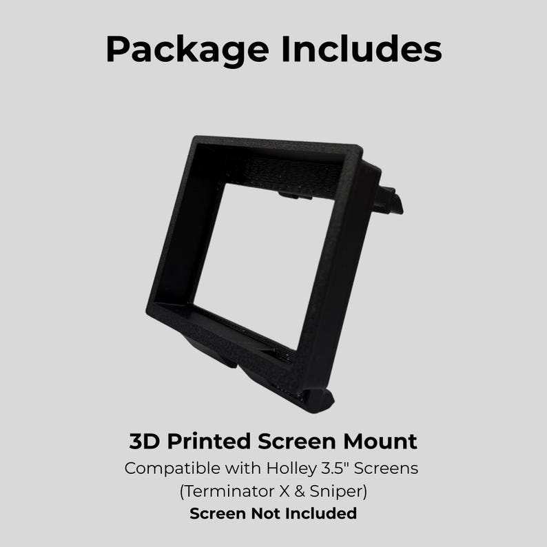 99–07 Silverado/sierra/tahoe/yukon Screen Mount for Holley Terminator X ...