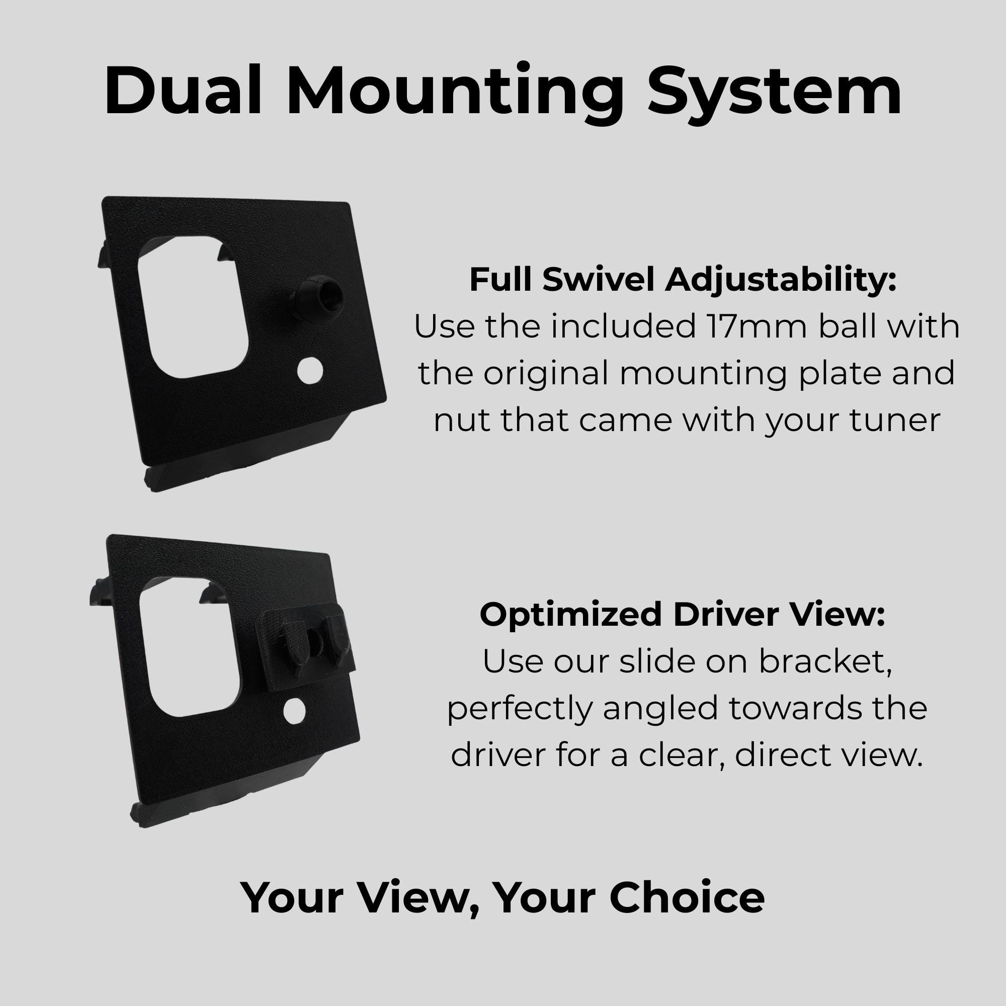 Edge CTS3 CTS2 Dash Mount for 1999-2007 GM Trucks GMT800 Passenger ...