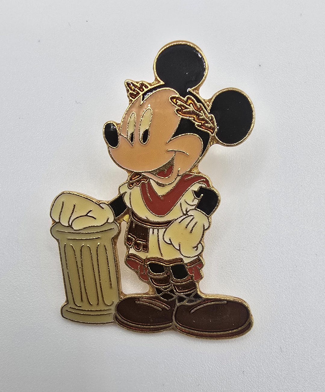 Vintage Official Disney Pin of Mickey Mouse Wearing an Ancient Roman ...