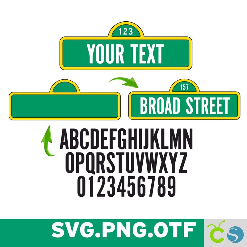 Custom Sesame St Svg - Etsy