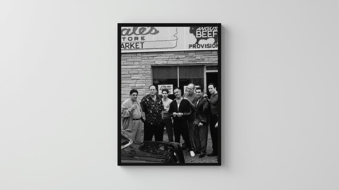The Sopranos Poster | TV Series Family Prints | Wall Art | Decor Home ...