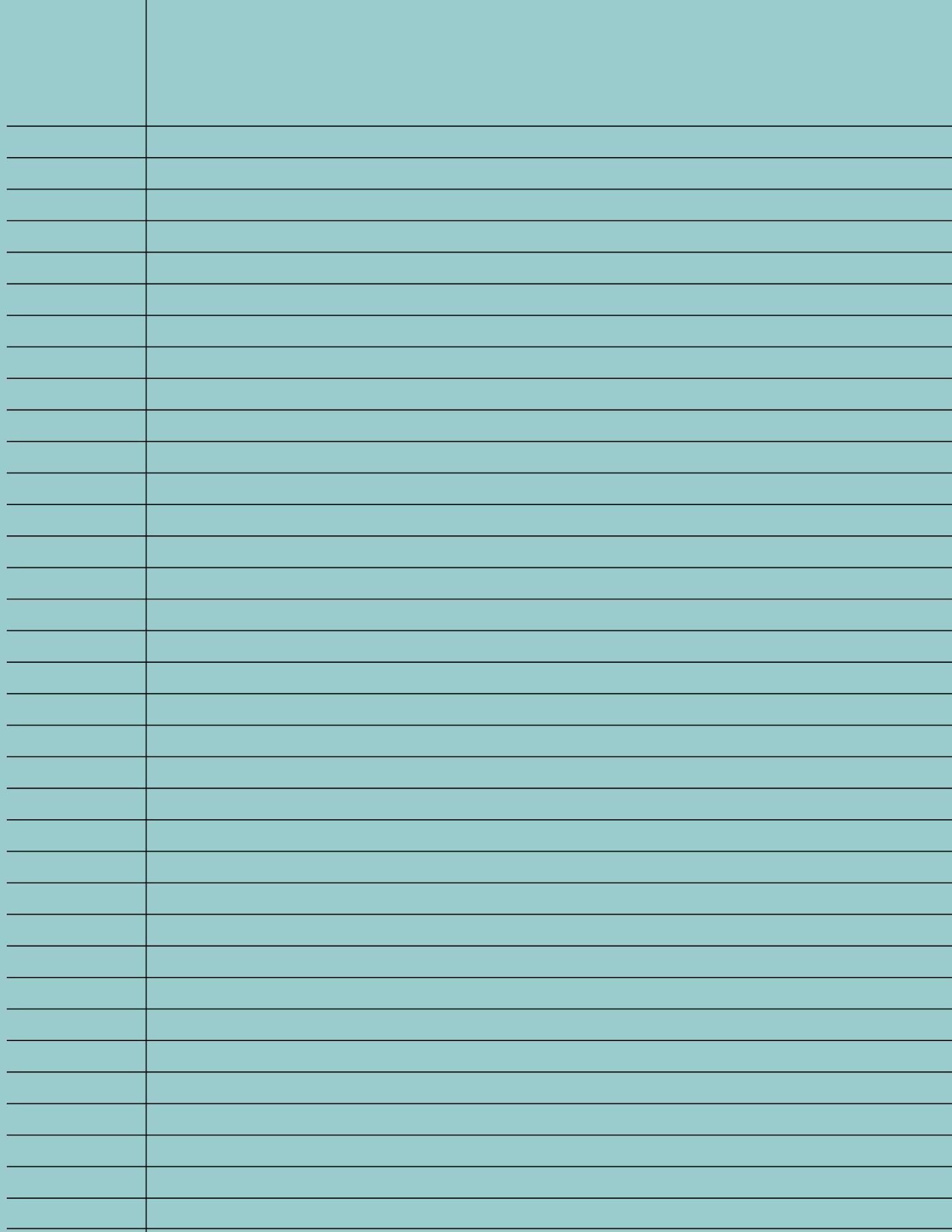 Digital Notebook Paper Pack – Rainbow Colors | A4 & Letter | Medium ...