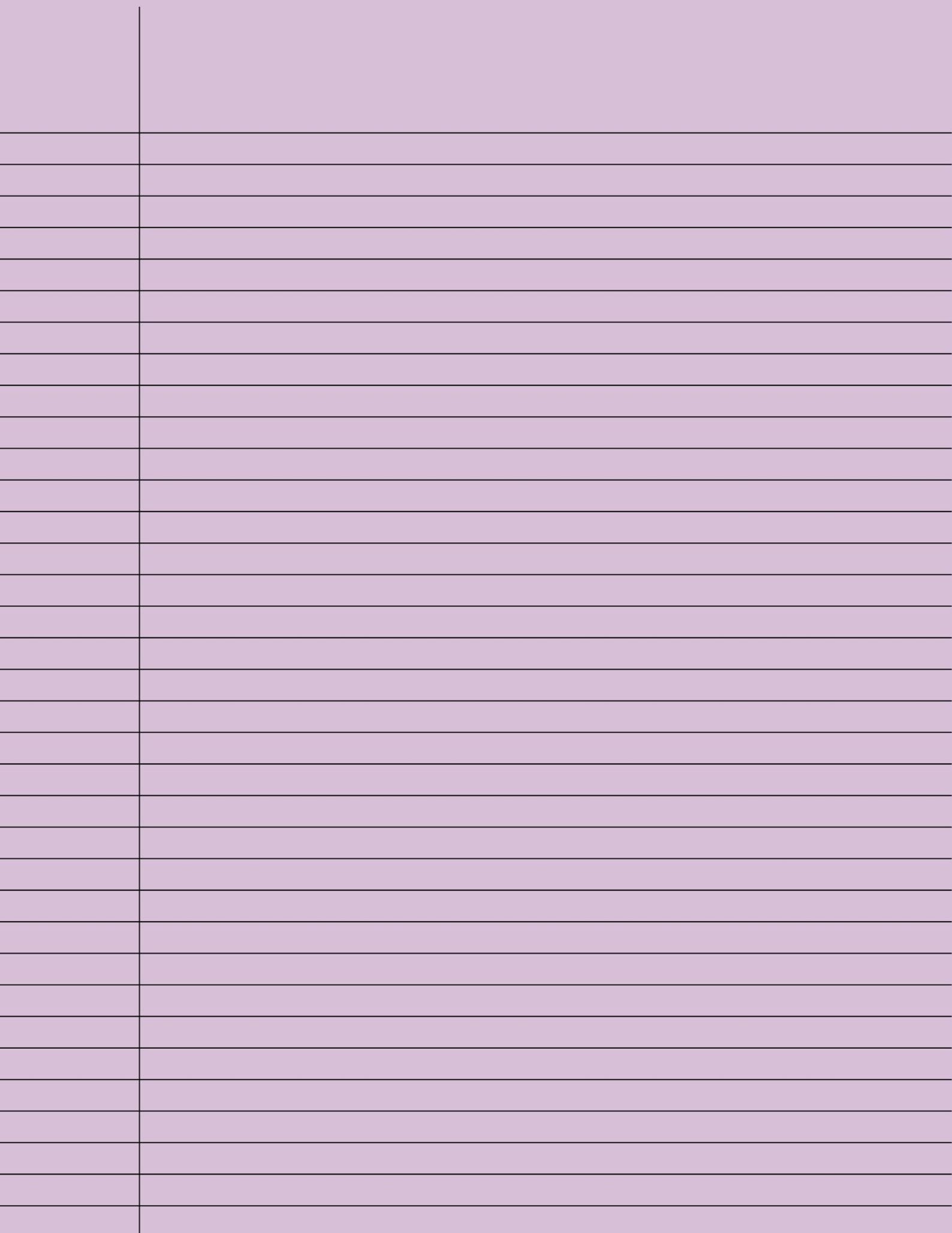 Digital Notebook Paper Pack – Rainbow Colors | A4 & Letter | Medium ...