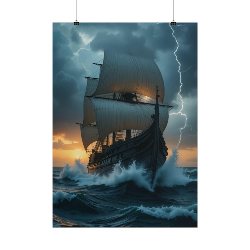 Vintage Roman Warship Poster: Ancient History Art Print - Etsy