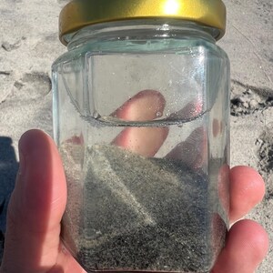 Pacific Ocean in a Jar – Authentic Ocean Water With Natural Sand ...