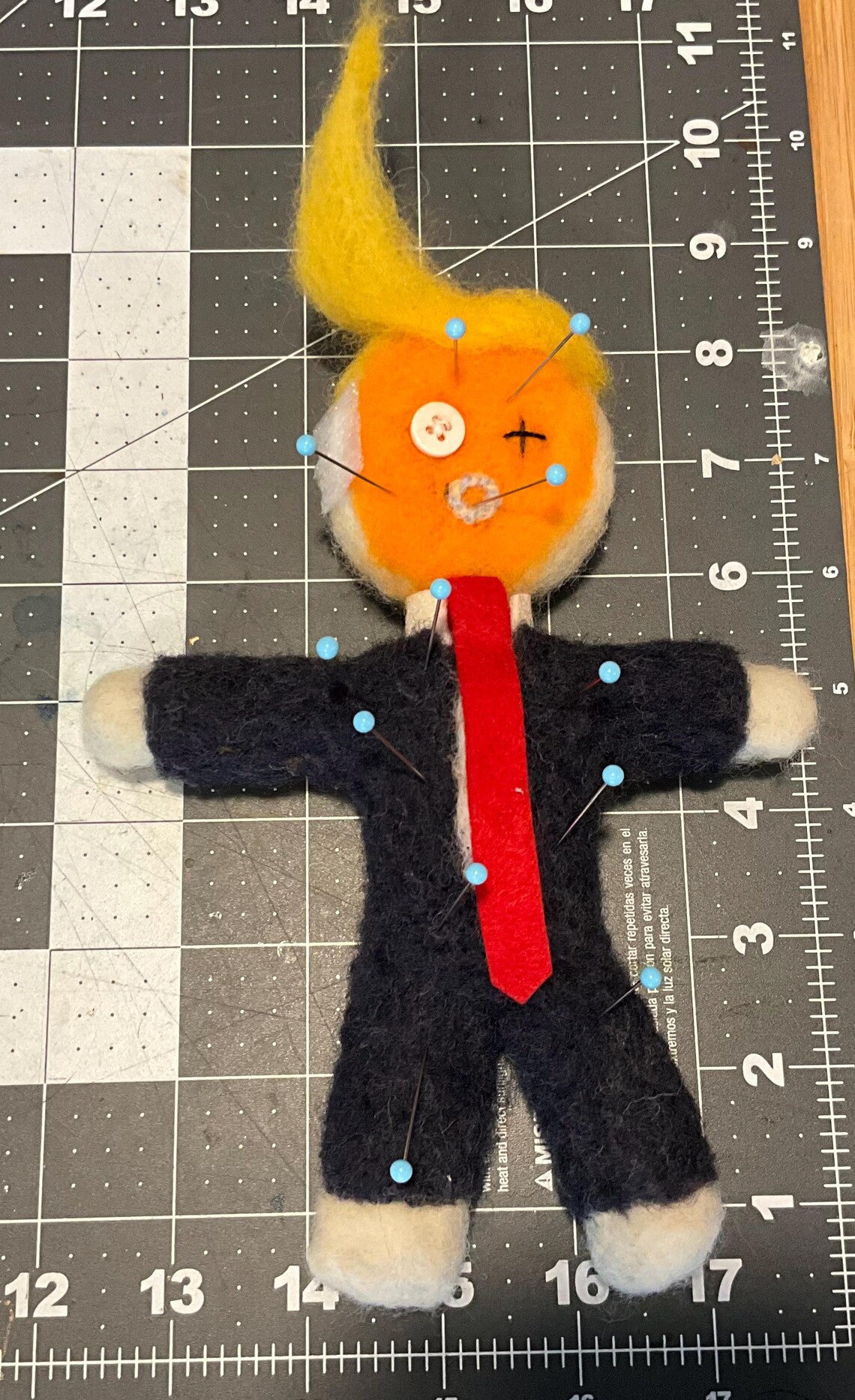 8647 Trump Voodoo Doll and Karma Curse NO Tariffs Cankles Taco Handmade ...