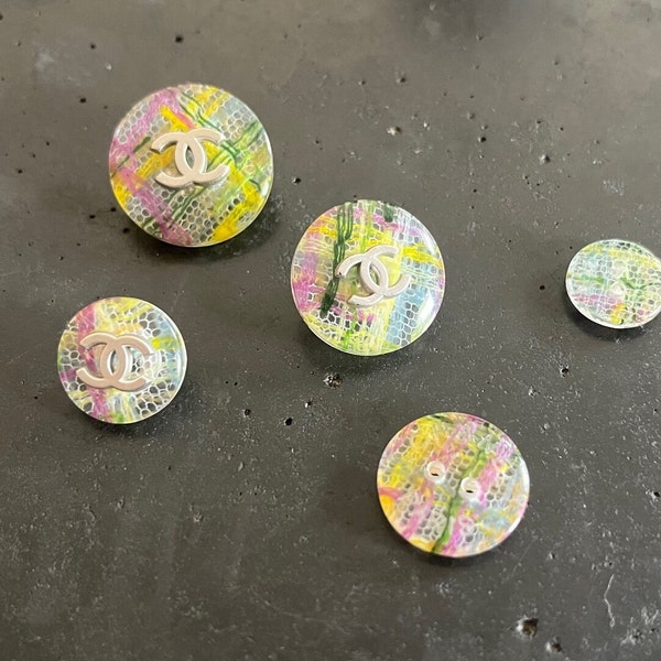 Chanel Buttons Authentic - Etsy