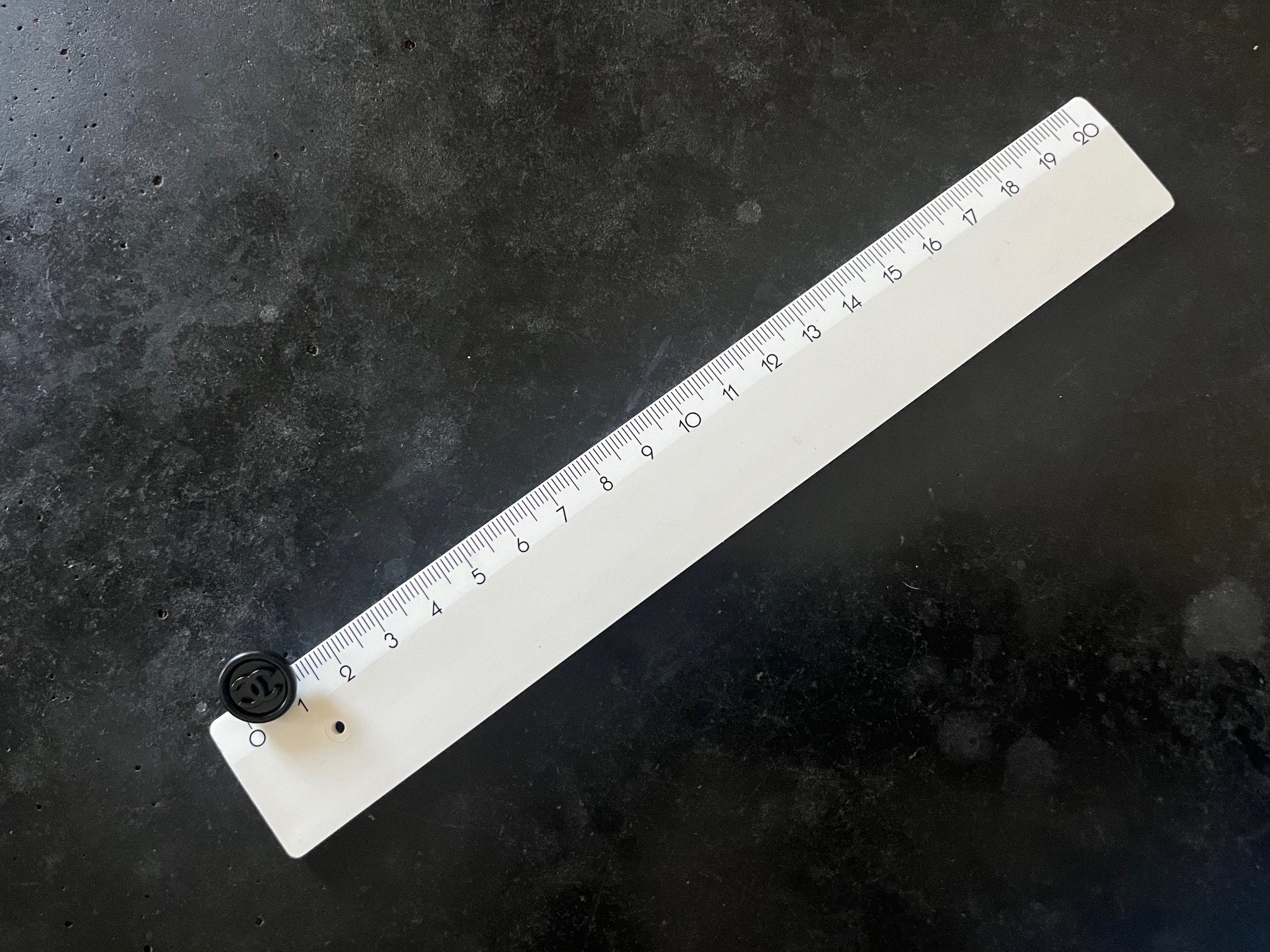 One Vintage CHANEL Button Shiny Resin With Raised Cc.s Featured on ...