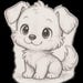 Chibi Animals Coloring Page Set - Etsy