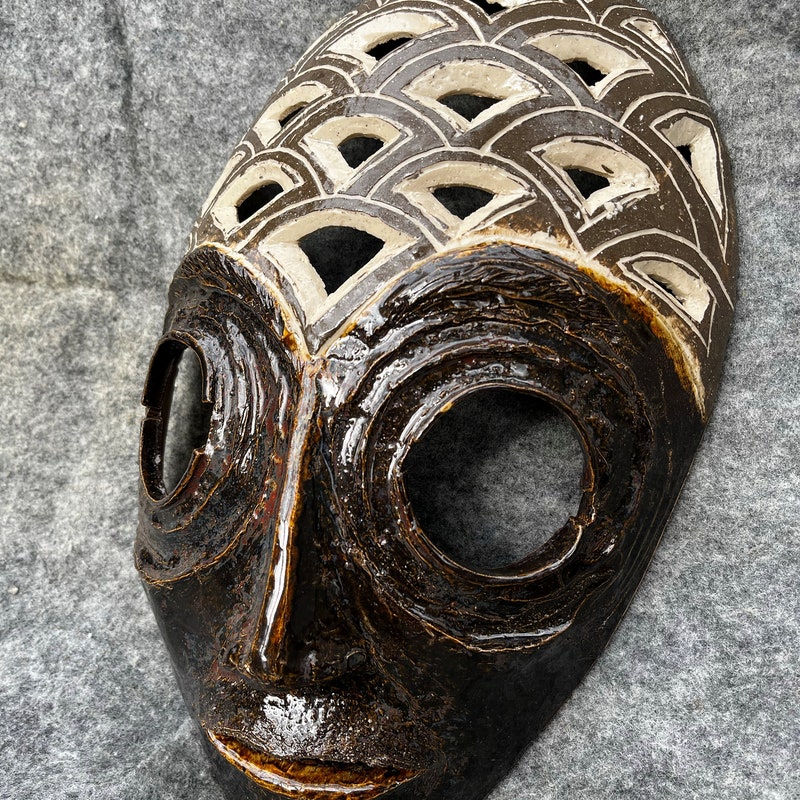 Ceramic Mask - Etsy
