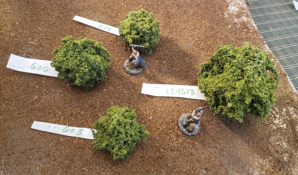Tabletop Miniature Bushes for TTRPG, Wargaming, or Diorama - Etsy