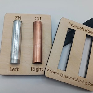 Egyptian Pharaoh Rods - Pure Copper & Zinc W/box - Etsy