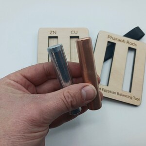Egyptian Pharaoh Rods - Pure Copper & Zinc W/box - Etsy
