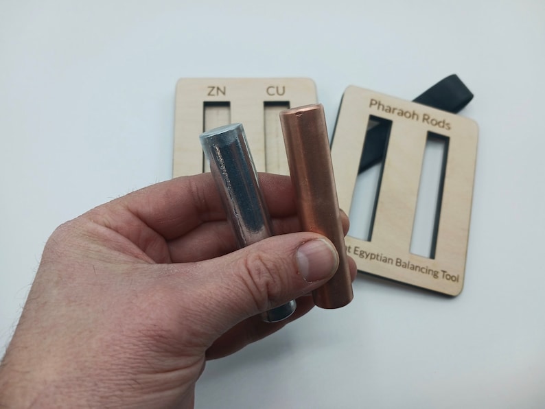 Egyptian Pharaoh Rods - Pure Copper & Zinc W/box - Etsy