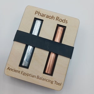 Egyptian Pharaoh Rods - Pure Copper & Zinc W/box - Etsy