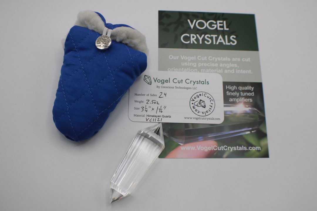Authentic VOGEL 24 Faceted CRYSTAL - Genuine & Professionally and ...