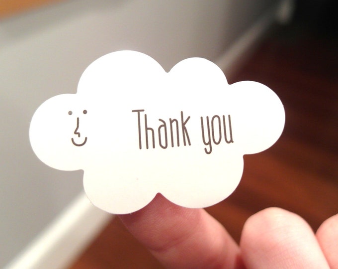 Thank You Stickers, Set of 32 - Etsy