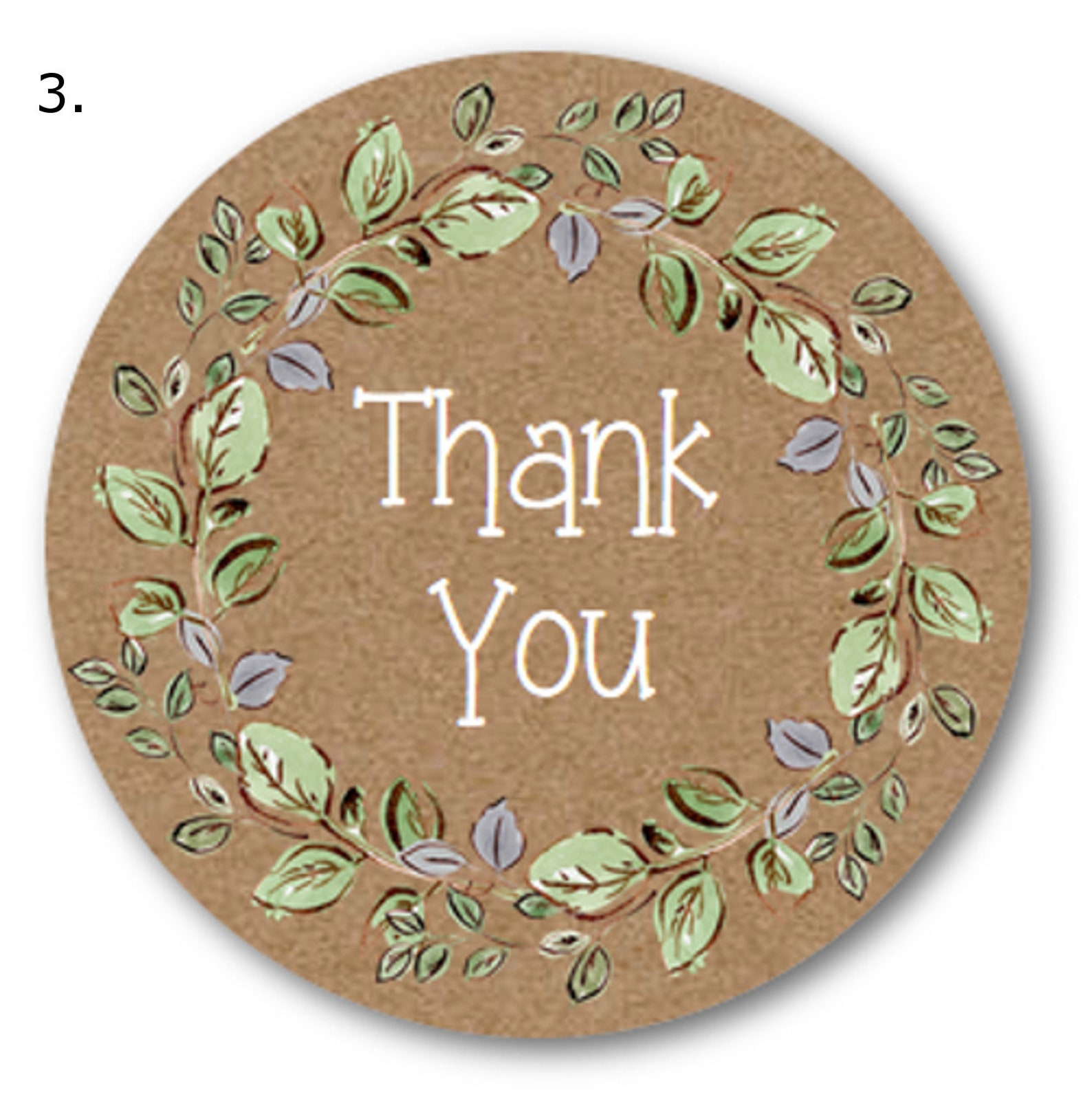 Personalized Stickers Custom Floral Stickers Custom Labels | Etsy