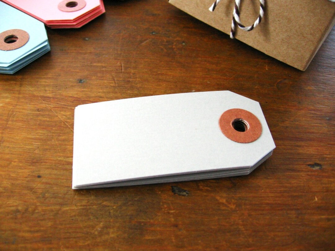 Gray Gift Tags, Product Tags, Paper Tags, Set of 20 - Etsy