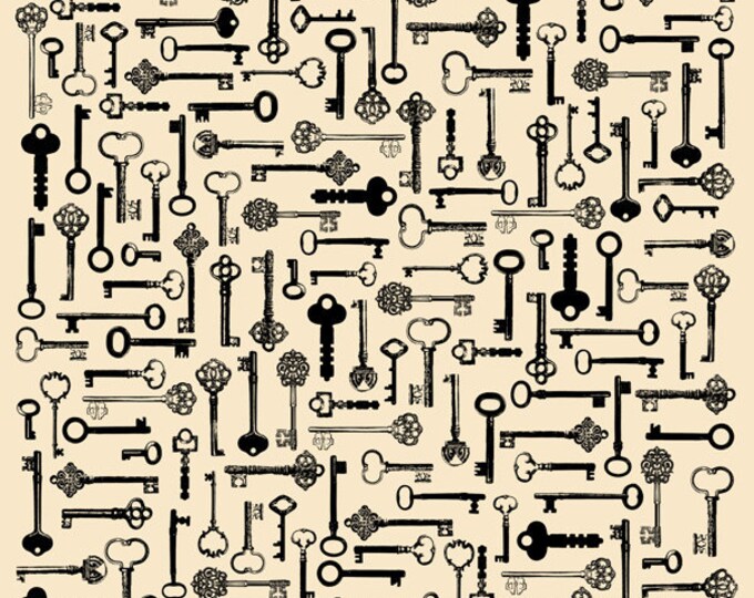 Collage Tissue Paper KEYS by 7 Gypsies 4 Sheets 20 X - Etsy