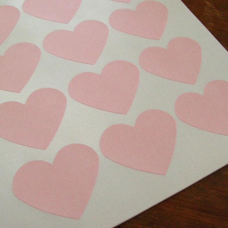 Heart Shaped Wedding Label - Etsy