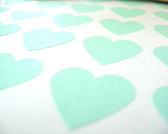 Kraft Paper Mini Heart Stickers Set of 108 0.75 X | Etsy