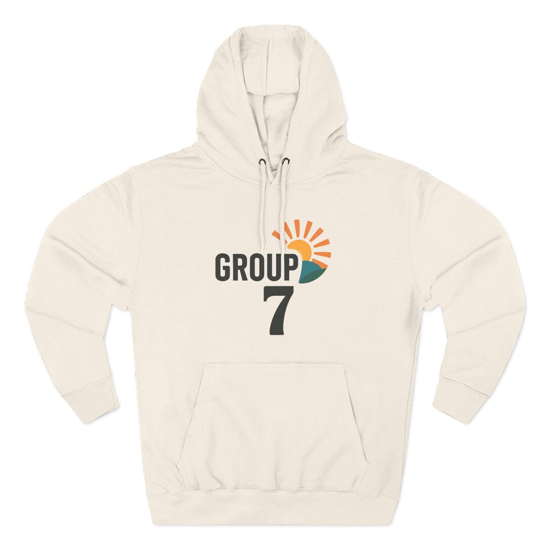 Tik Tok Trend Three-panel Fleece Hoodie, Group 7 Hooded Sweatshirt ...
