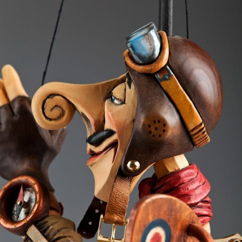 Handmade Wooden Puppets - Etsy