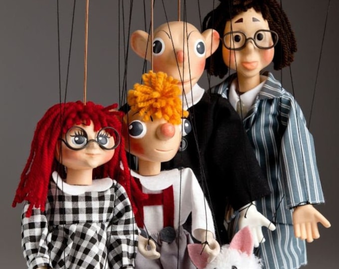 Hurvinek Small Czech Marionette Puppet - Etsy