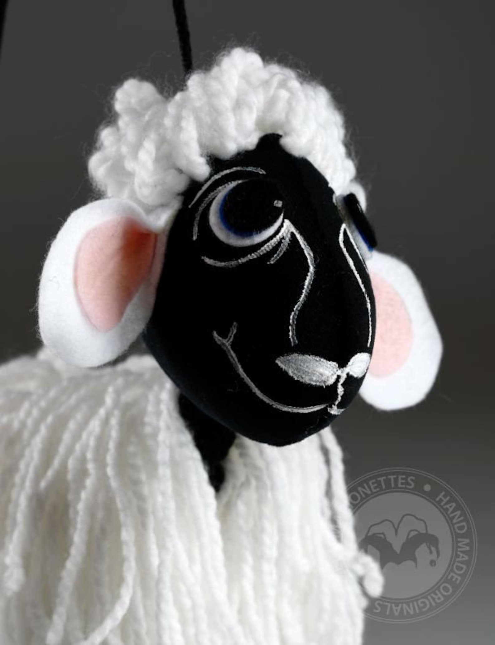 Sheep - Pepino Soft Handmade Puppet - Etsy