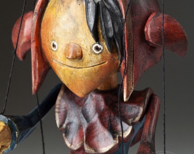 Plague Doctor - Wooden Hand-carved Standing Puppet - Etsy Canada