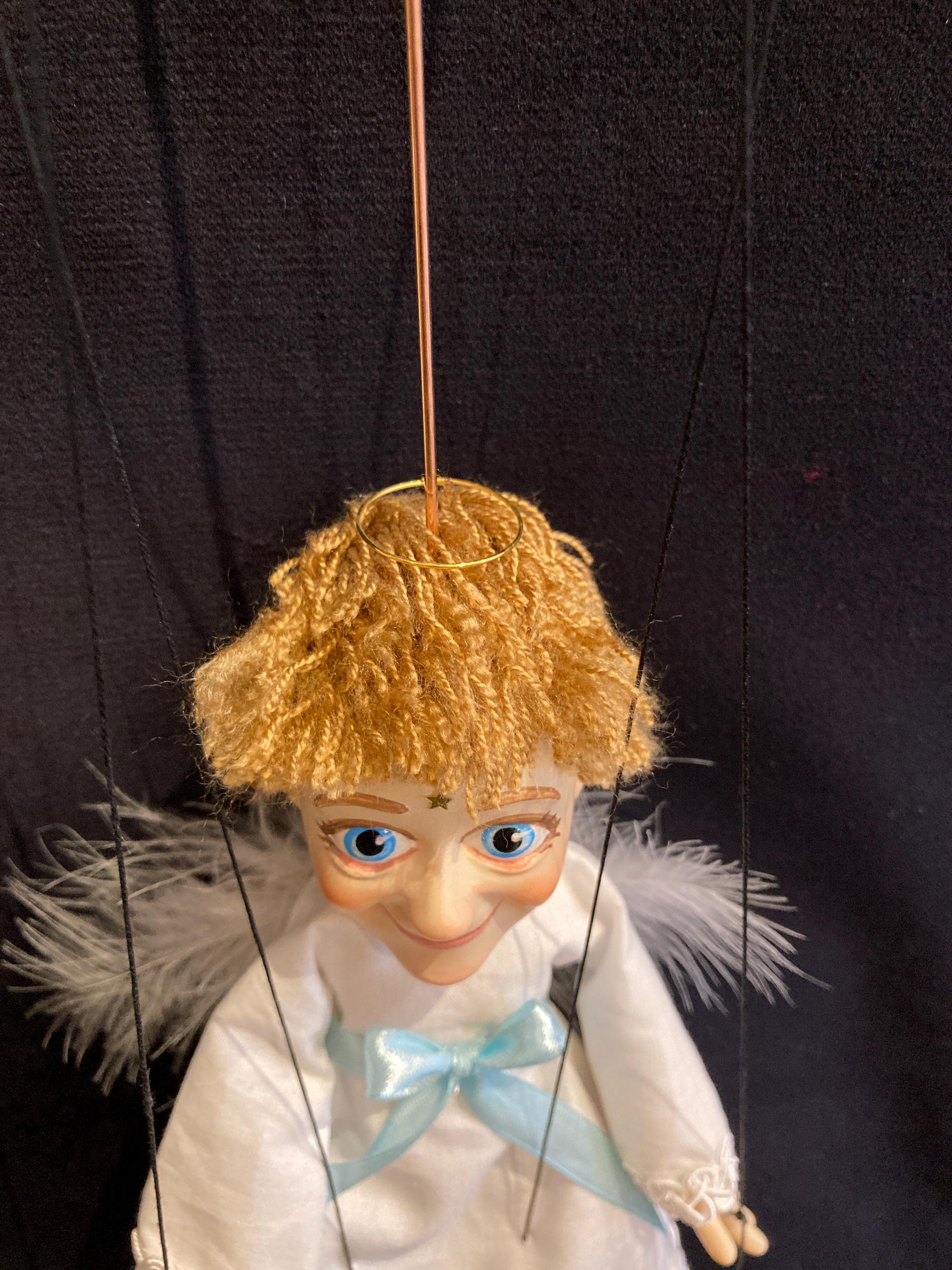 Little Angel – Sweet Hand-made Marionette Puppet, 9 Inches (24 Cm) - Etsy