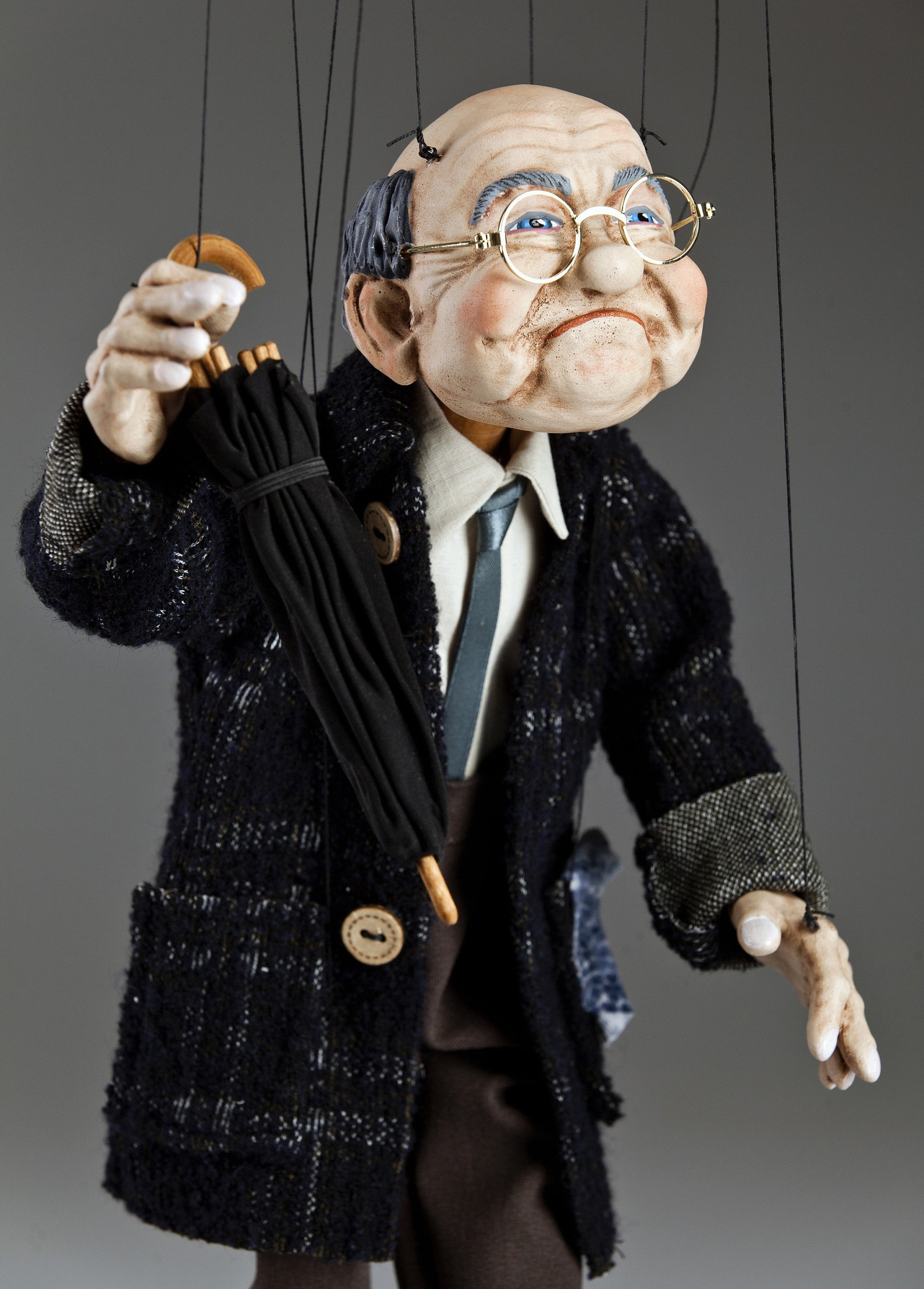 Marionette Old Man Joe From Czechmarionettes Traditional Handmade ...