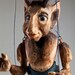 Hand Carved Devil Marionette Puppet 50cm 19 Inches - Etsy