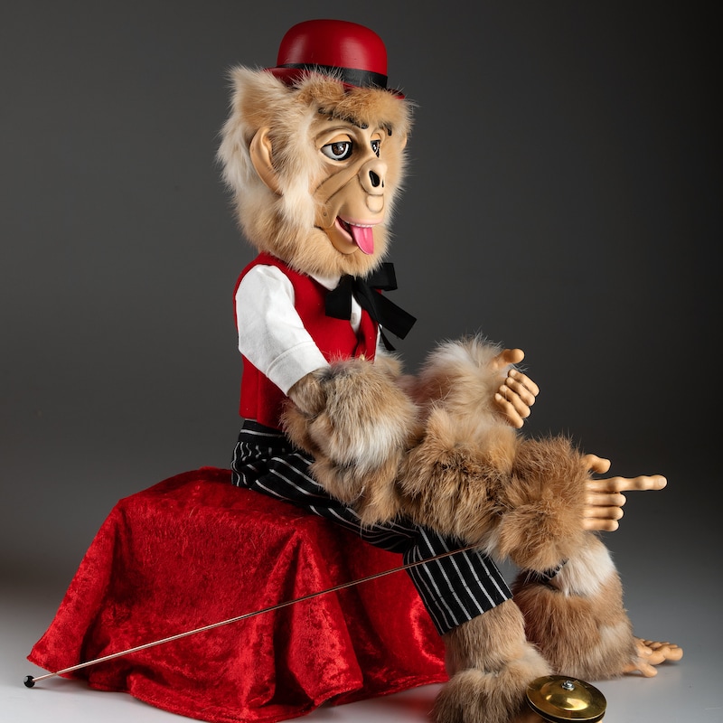 Monkey Puppet - Etsy