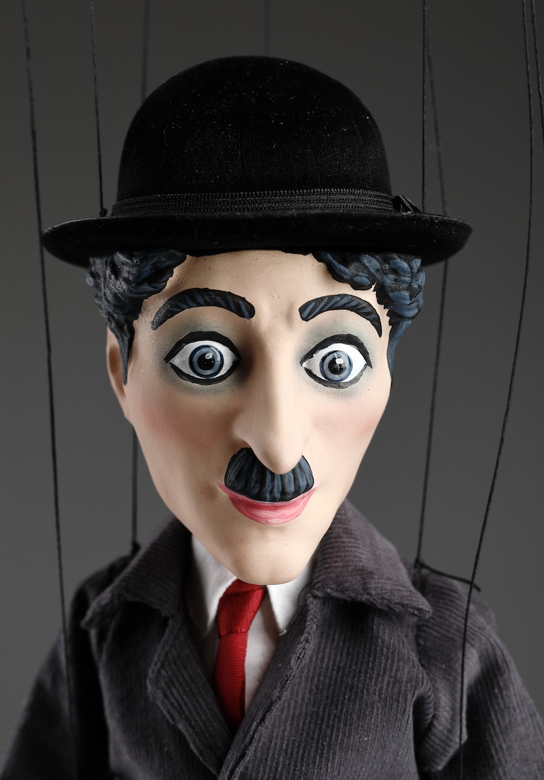 Charlie Chaplin Czech Marionette Puppet - Etsy