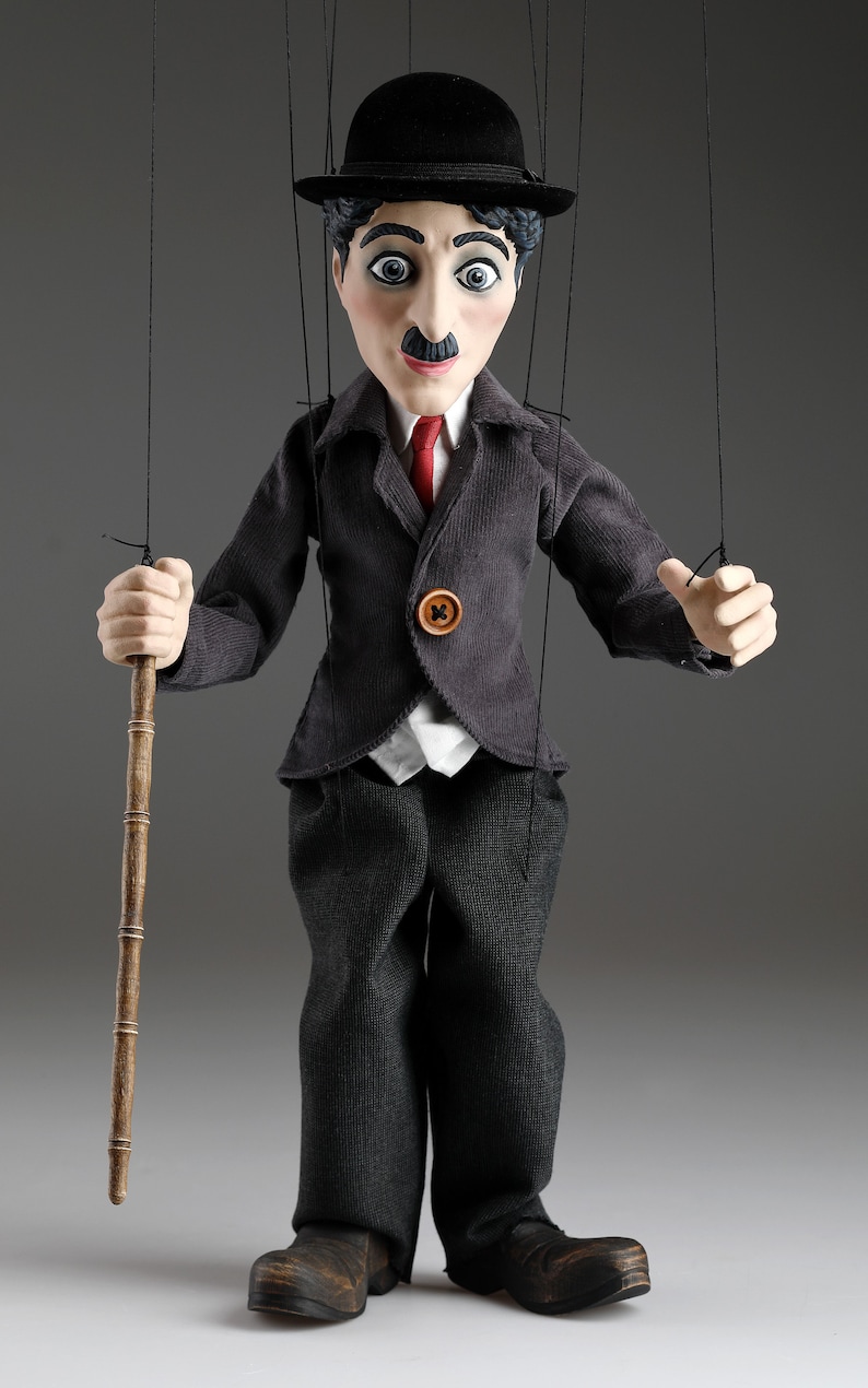 Charlie Chaplin Czech Marionette Puppet - Etsy