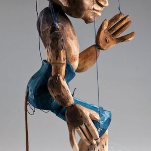 Hand Carved Devil Marionette Puppet - 50cm 19 Inches - Etsy