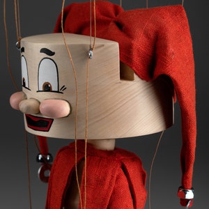 Retro Handmade Wooden Puppet - ''screw Ferda'' - Etsy