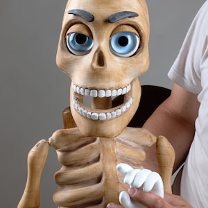 Donnie - the Ultimate Ventriloquist Puppet Skeleton - Etsy