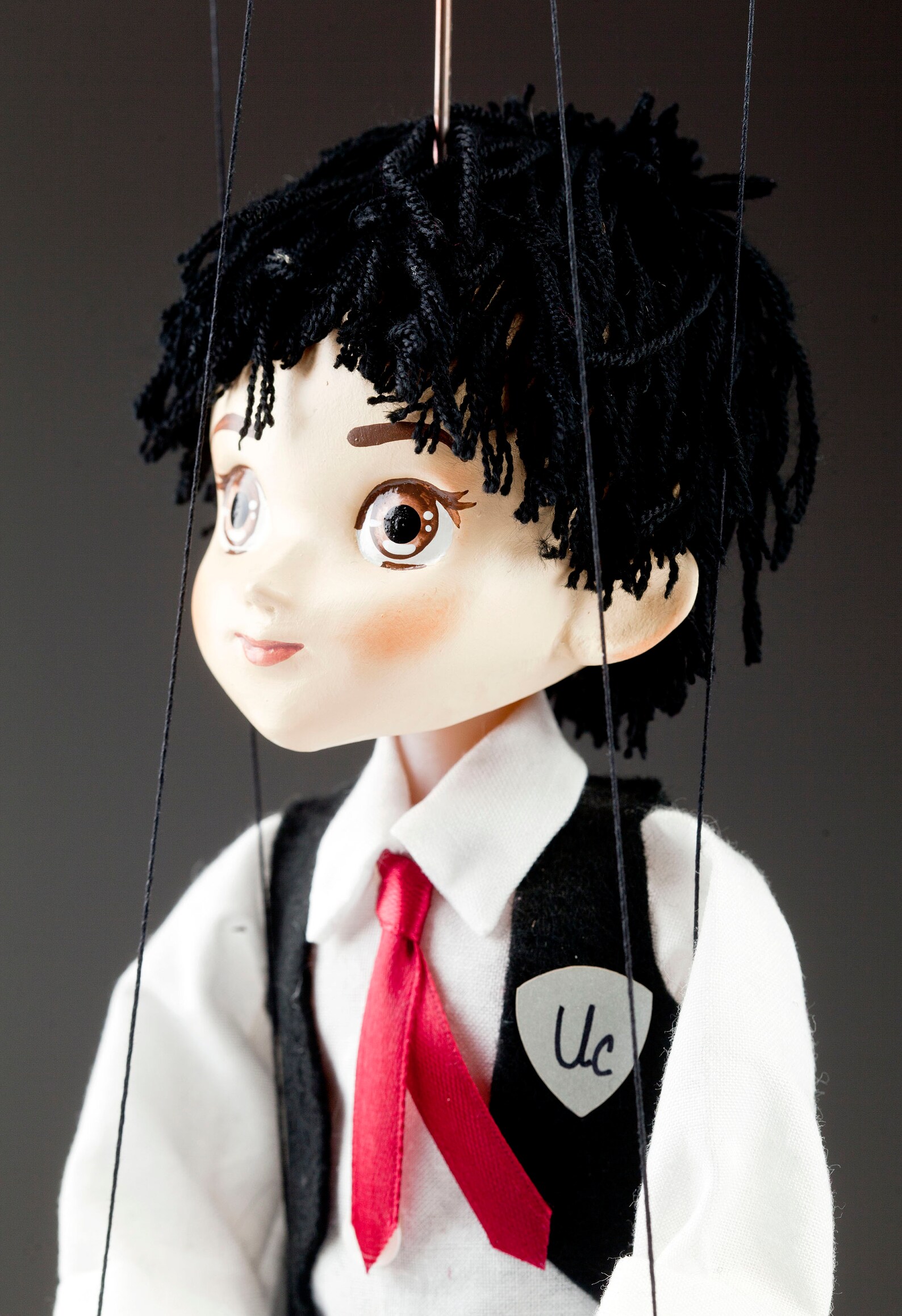 Anime Manga Boy Puppet handmade in Prague | Etsy