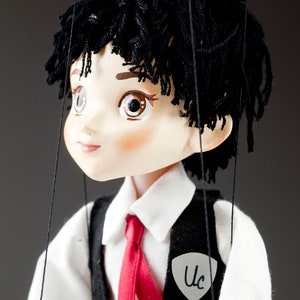 Anime Manga Boy Puppet Handmade in Prague - Etsy