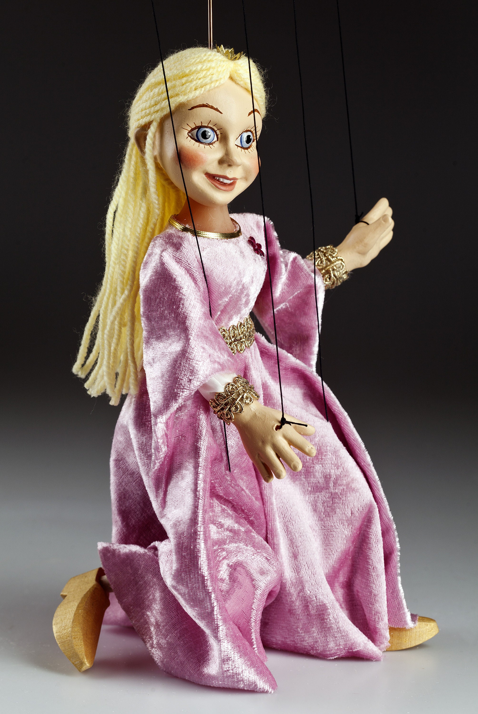 Princess Rosie Awesome String Puppet Handmade in Small - Etsy UK