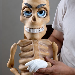 Donnie - the Ultimate Ventriloquist Puppet Skeleton - Etsy