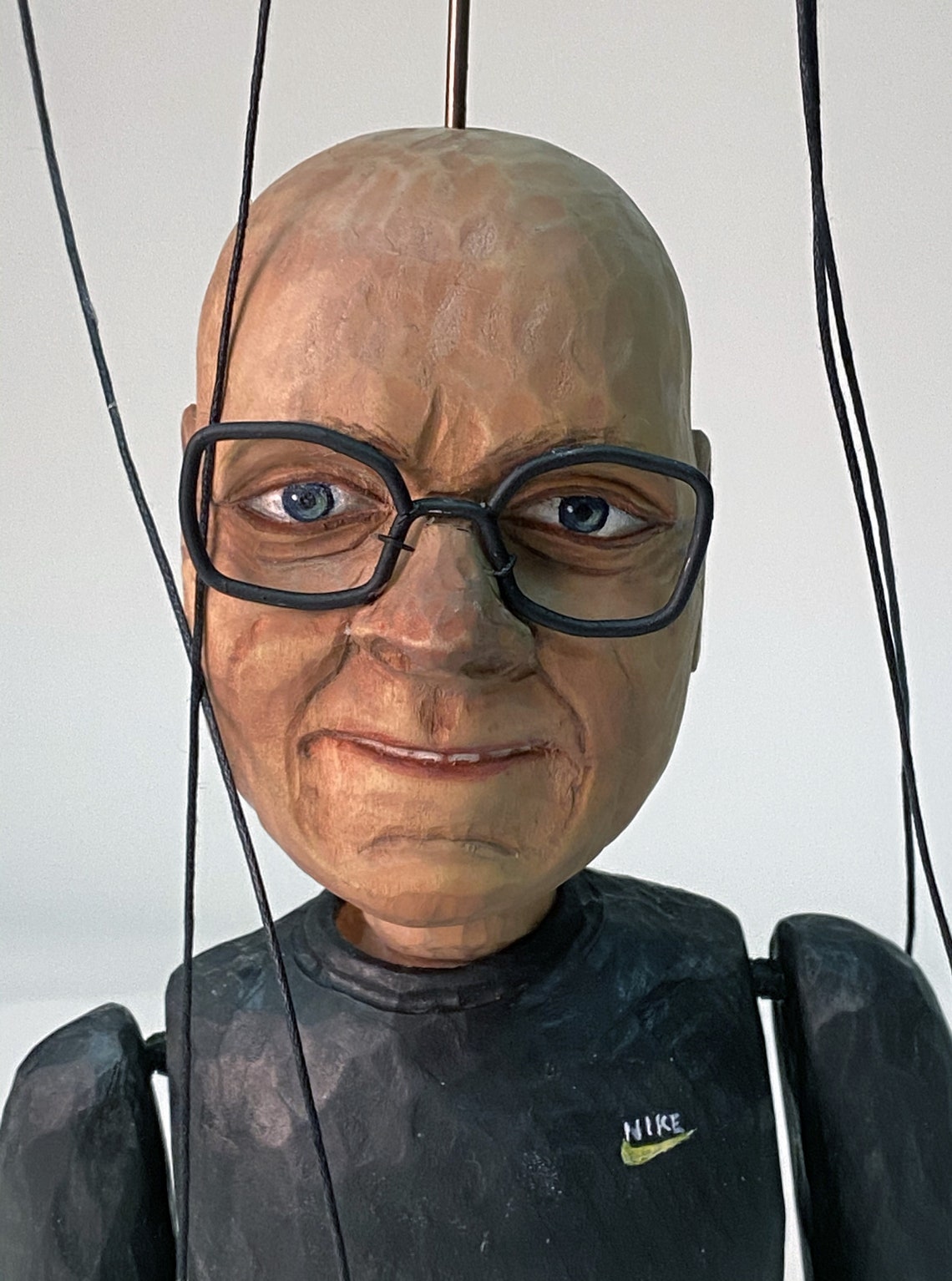 Hand Carved Marionette made based on your photo lovely gift | Etsy