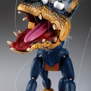 Crocpup Marionette - the Playful Pet of the Teenage Caveman - Etsy