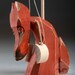 Fox Wooden Hand-carved Standing Puppet - Etsy
