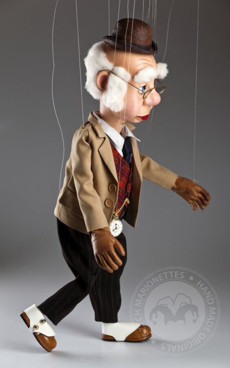Mr. Bluster – Replica of Famous Marionette From US TV Show From 50' - Etsy