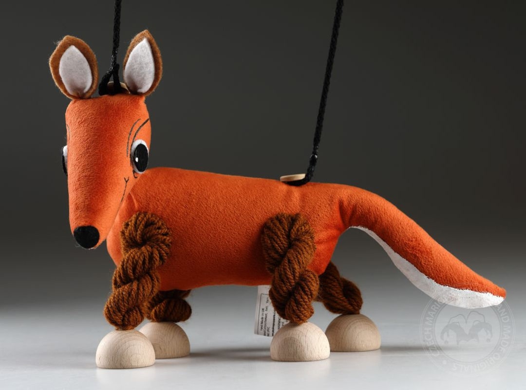 Fox - Pepino Soft Handmade Puppet - Etsy